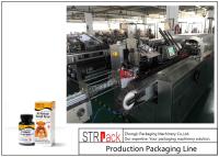China Stable Performance Bottle Packing Machine / Automatic High Speed Cartoning Machine for sale