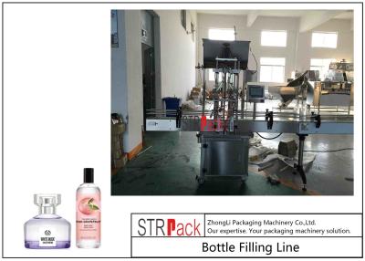 China Automatic High Speed Bottle Filling Line PLC Control For Fragrance / Aromathera for sale