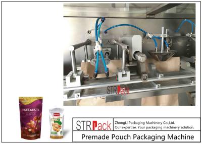 China MCU-Steuernuss-Verpackmaschine/Stand herauf Beutel-füllende versiegelnde Maschine für Erdnuss zu verkaufen