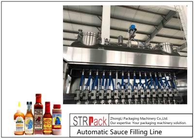 China Abrasion Resistance Sauce Filling Machine Jam Filling Machine 304 Stainless Steel for sale