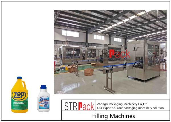 500ml 100bpm Cleaning Disinfectant Filling Machine With 16 Heads