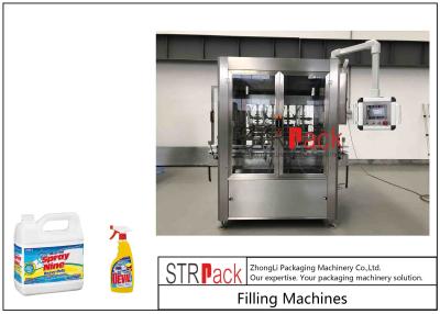 China Máquina de rellenar de limpieza de desengrase 500ml de la goma del PLC SUS304 en venta