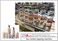 China Auto Four Wheel Clamping Twisting Bottle Capping Machine Screw Capper for sale
