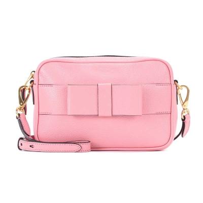 China New Italy Craft Shoulder Bag with Wide Playful Bow Pink Style Mini bag Small Cross Body Handbag Bag Young Girl Bags for sale