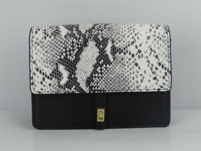 China AB1191- 2017 vintage snake leather handbag china wholesale bag for lady women clutch bag pattern PU evening clutch bags for sale