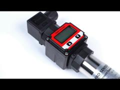 frd high temperature pressure transmitter with heat dissipation and display