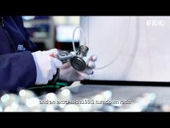 high precision differential pressure sensor with wide temperature range and fully welded structure