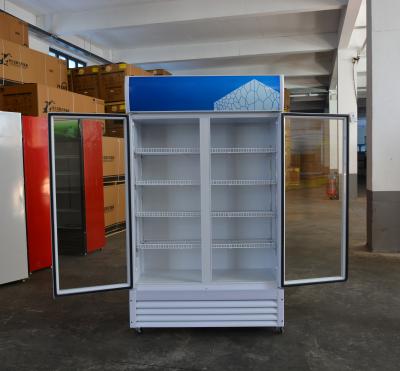 China Dimensions mm Customized Refrigerated Display Cooler for Supermarket Beverage Cabinet for sale