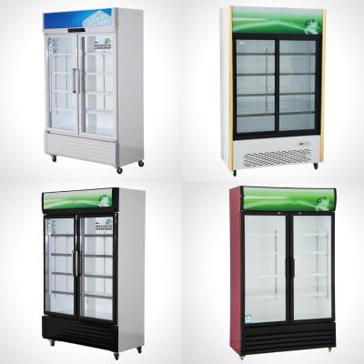China Dimensions mm Customized Refrigerated Display Cooler for Supermarket Beverage Cabinet for sale