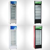 Quality Vertical Glass Door Beverage Cooler Refrigerator Showcase with Digital for sale