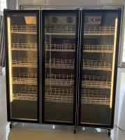 China Single-Temperature Capacity or customized Wine Display Refrigerator with LED Lighting for sale