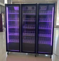 China Single-Temperature Capacity or customized Wine Display Refrigerator with LED Lighting for sale