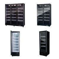 China Single-Temperature Capacity or customized Wine Display Refrigerator with LED Lighting for sale