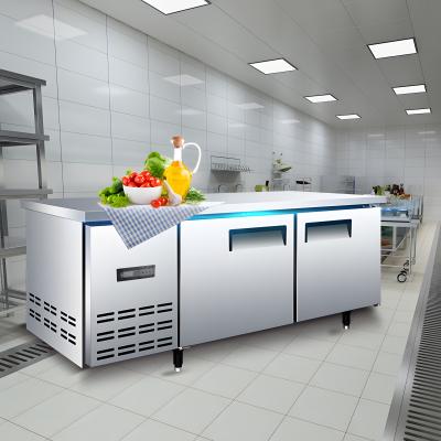 China Refrigerated Worktable Custom Under Counter Refrigerator with R600a/R290a Refrigerant for sale