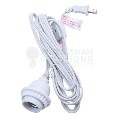 China 15FT SINGLE SOCKET COMMERCIAL GRADE PENDANT LIGHT LAMP CORD for sale
