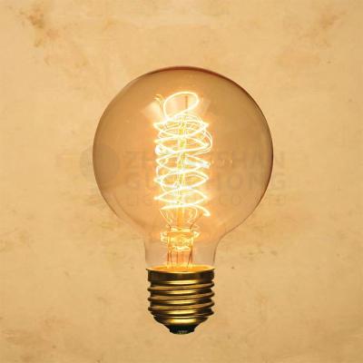 China 40-WATT INCANDESCENT G80 GLOBE VINTAGE EDISON LIGHT BULB for sale