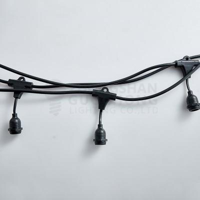 China E14 suspended socket string light for sale