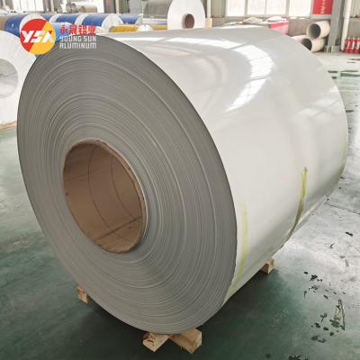 China Coated Aluminum Coil Aluminum Sheet Roll Factory PE PVDF Color Coated Aluminum Coil For ACP for sale