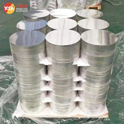 China Color Coated PE PVDF Aluminum Circle Disc Round Shape Aluminum for sale