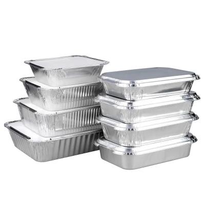 China Silver Aluminum Pan Container With OEM Available For Performance for sale