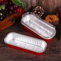 China Aluminum Foil Food Container Rectangular Aluminum Bread Baking Foil Pan for sale