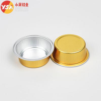 Cina 15/25/35ML Tazza di foglio di alluminio monouso sigillabile con coperchio di plastica in vendita
