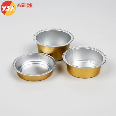 Cina 15/25/35ML Tazza di foglio di alluminio monouso sigillabile con coperchio di plastica in vendita
