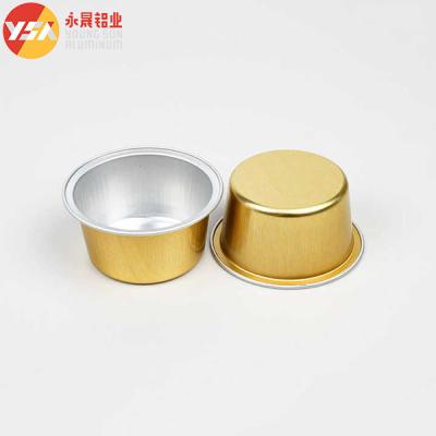 Cina 15/25/35ML Tazza di foglio di alluminio monouso sigillabile con coperchio di plastica in vendita