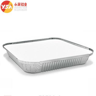 중국 8389 알루미늄 용기 210*140*38mm 서비스 트레이 800ml 1000개 판매용