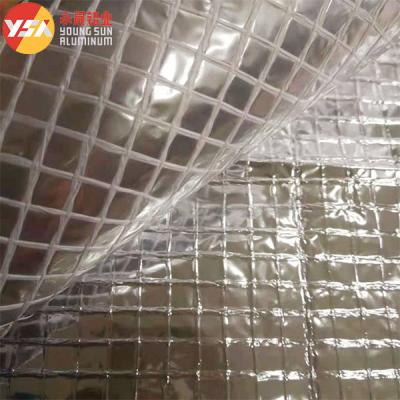 China Aluminum Foil+Fiberglass Mesh+PE Vapour Barrier Thermal Insulation Material for sale