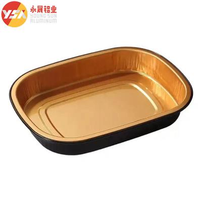 China Pantalla de papel oblongo de 680 ml para hornear y almacenar en venta