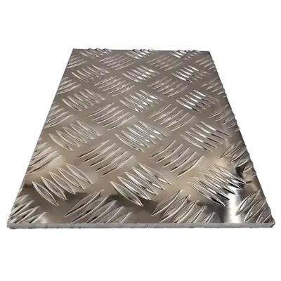 China 1050 Aluminum Diamond Plate Patterned Aluminium Checkered Sheet Embossed Pattern for sale