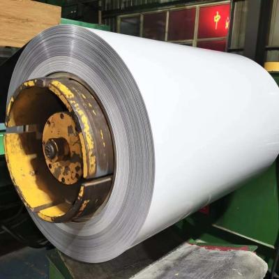 China 5052 Blue Color Coated Aluminum Coil PE PVDF for Roof Tiles 0.6mm for sale