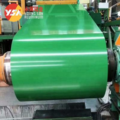 China PE PVDF White Aluminum Gutter Coil Pre-Painted Color Coated Aluminum Coil Sheet for sale