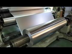 Single Sided White Color Aluminum Polyester Laminating Air Duct Film Roll