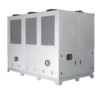 China 80hp Air Cooled Screw Type Chiller 80Tr Water Chiller designed for quiet operation minimizing noise pollution industrial settings for sale