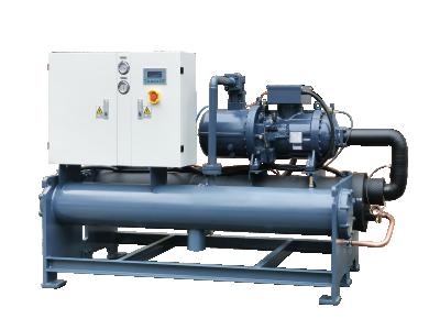 China 60HZ 100HP Water Cooled Screw Type Chiller designed for plastic  processing plants for sale