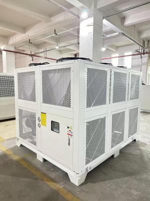 China 75HP Air Cooled Screw Type Chiller and Energy Saving Cooling System Designed for Industrial Plants for sale