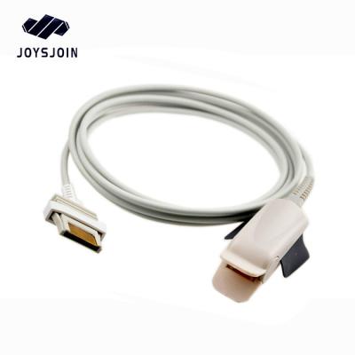 China Compatible  Nonin 8500/8600/8700/8800/9600/9700 Adult finger clip Spo2 sensor,TPU white spo2 finger probe,3m for sale