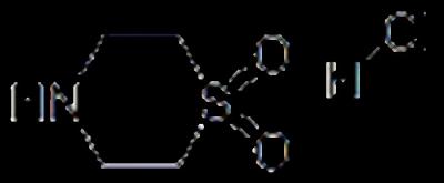 China 59801-62-6 Pharma Ingredients Thiomorpholine-1,1-dioxide hydrochloride for sale