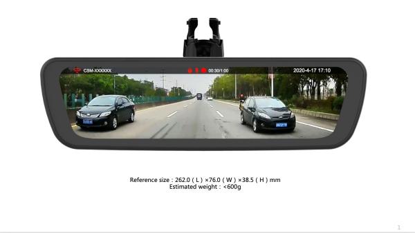 high definition Reverse Camera Rearview Mirrorr Front And Rear Video Rearview Mirror