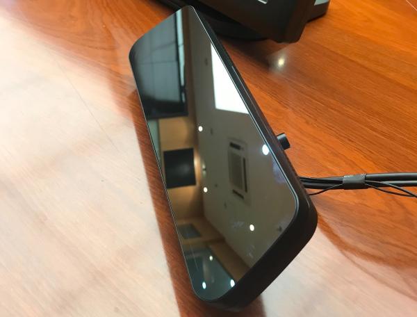 Front And Rear Touch Screen Rearview Mirror 9.35 Inch Electronic Rearview Recorder