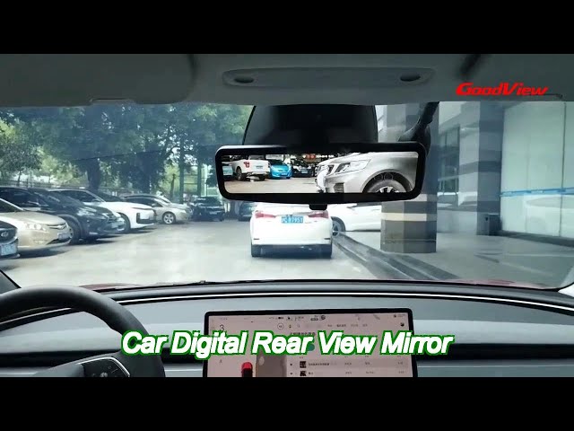 para el modelo 3 de Tesla y el modelo y de 9,2 pulgadas 1080p digital coaxial de doble grabación espejo retrovisor electrónico