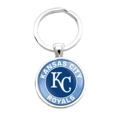 China Wizard of Oz Good Witch KeyChain Round Printing Sticker Keyring Fairy Tale Movie Keyholder Custom logo for sale