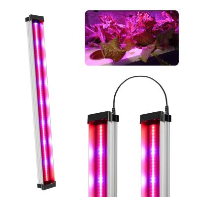 Cina luce progressiva di 2ft LED per collegabile leggero crescente ad alto rendimento delle piante d'appartamento con il riflettore in vendita