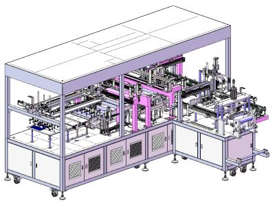 China Automated Glass Loading and EVA Laying/Wiring Assembly Integrated Production Line for Solar Panels for sale