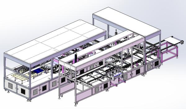 Quality Automated Production Line for Solar Panels for sale