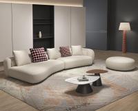 Quality Modern Artistic Curved Fabric Sofa Combination for Apartments Villas for sale