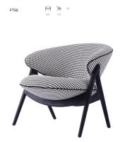 Quality Nordic Minimalist Houndstooth Leisure Chair for Living Room Lazy Chair for sale
