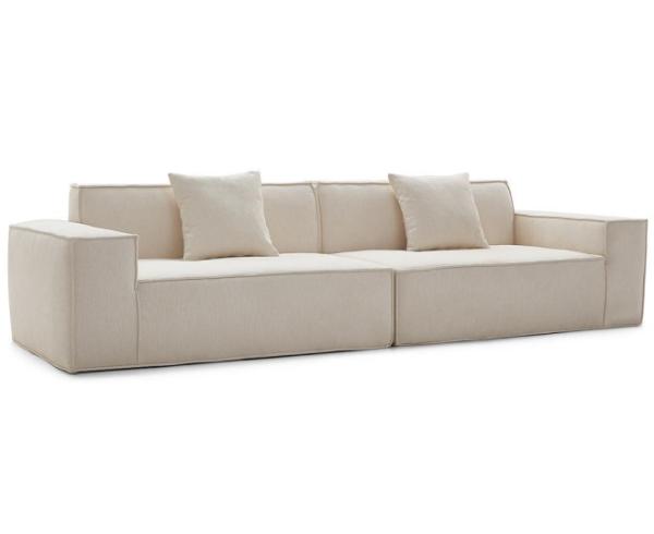 Quality Modern Minimalist Double Compression Sofa Compact Apartment Furniture for sale